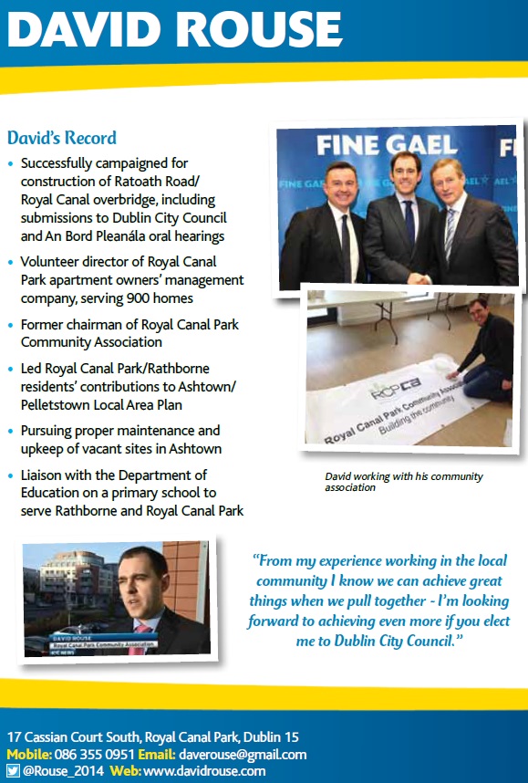 Final Leaflet from David Rouse -Fine Gael – Finglas -2014 Local ...