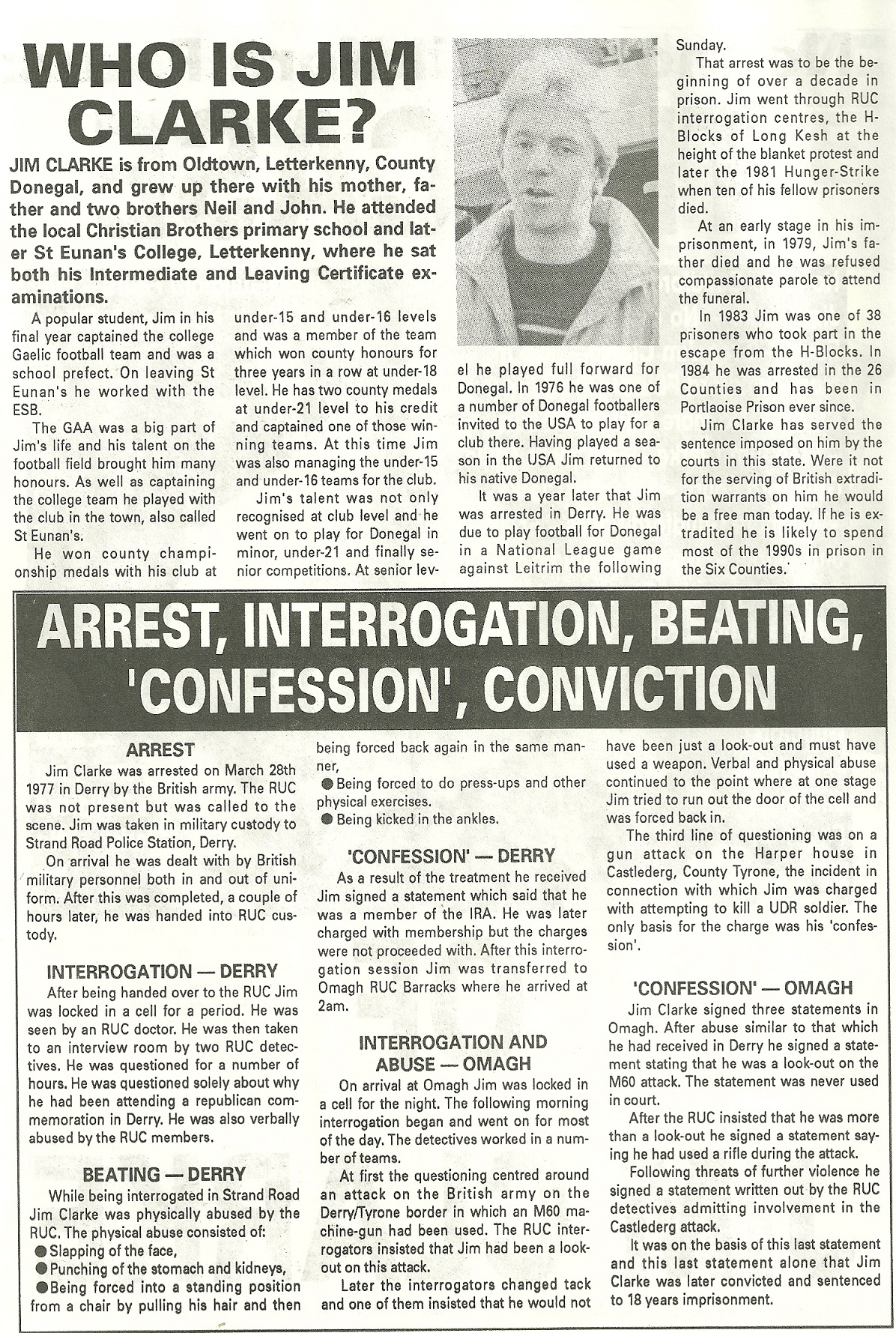 “No more Guildford Fours: The Case Of Jim Clarke” | Irish Election ...