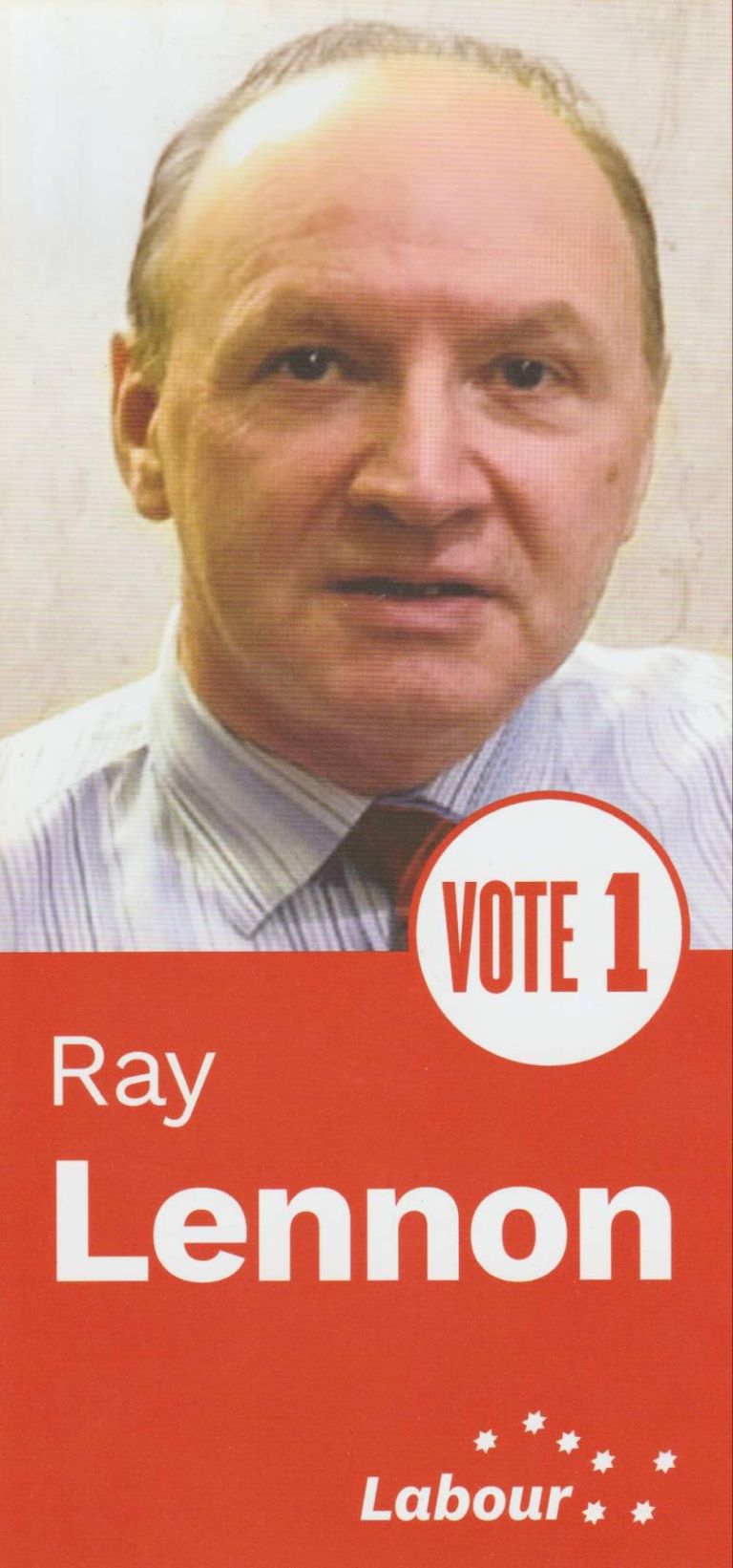 Leaflet from Ray Lennon – Labour – Athlone – 2024 Local Elections | Irish Election Literature